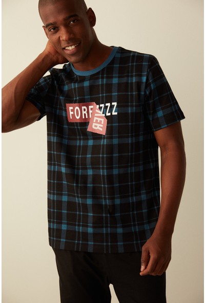 Penti Siyah Forever Pantolon Pijama Takımı