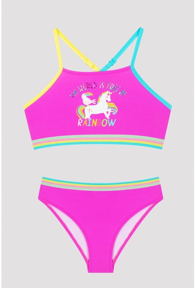 Penti Çok Renkli Rainbow Halter Mayo Penti Çok Renkli Rainbow Halter Mayo
