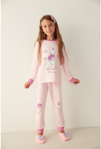 Penti Çok Renkli G.hedgehog Termal Pijama Takımı Penti Çok Renkli G.hedgehog Termal Pijama Takımı