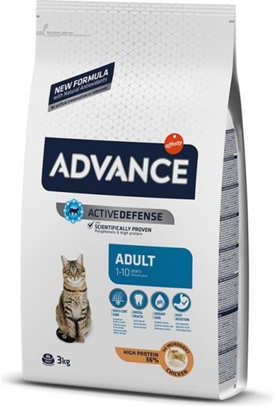 Advance Cat Adult Chıcken & Rıce 3 kg Advance Cat Adult Chıcken & Rıce 3 kg