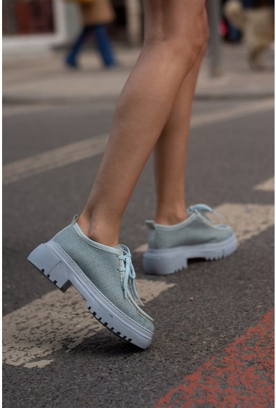 Markano Gotti Mavi Hasır Sneakers Kadın Ayakkabı Markano Gotti Mavi Hasır Sneakers Kadın Ayakkabı