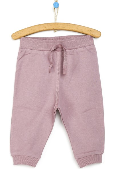 Hellobaby Basic Kız Bebek Şardonlu Iki Ip Eşofman Altı