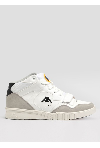 Kappa Beyaz - Siyah Kadın Lifestyle Ayakkabı 341I7YW Authentıc Atlanta Mıd 2 Tu