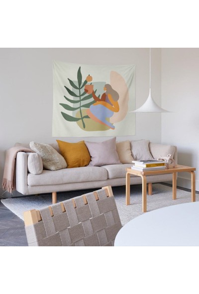 Wallhang Modern Coffee Duvar Örtüsü 150 x 130 cm