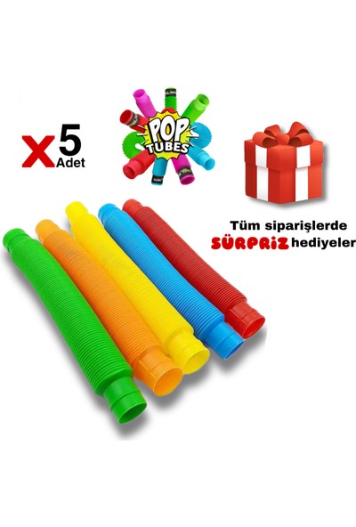 Shopist 5 Adet Pop Tube Duyusal Oyuncak Fidget Push Bubble Zihinsel Eğitici Oyuncak Popit Shopist 5 Adet Pop Tube Duyusal Oyuncak Fidget Push Bubble Zihinsel Eğitici Oyuncak Popit