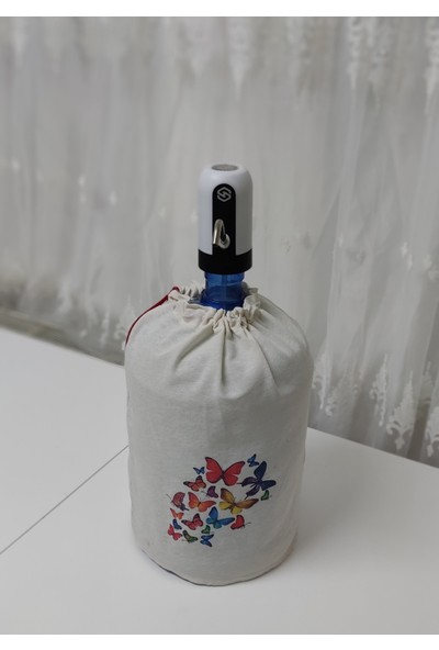 Vegüba Krem Damacana Kılıfı Sebil Kılıfı Kelebek Baskılı Vegüba Krem Damacana Kılıfı Sebil Kılıfı Kelebek Baskılı