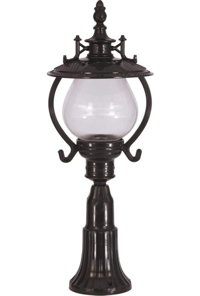 Berlin Shop 68205 Bahçe Set Üstü Aydınlatma, 60 W, Siyah