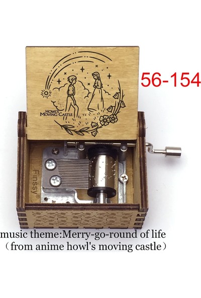 Fangqinghao Ahşap Temalı Retro Müzik Kutusu - Kahverengi (Yurt Dışından) Fangqinghao Ahşap Temalı Retro Müzik Kutusu - Kahverengi (Yurt Dışından)