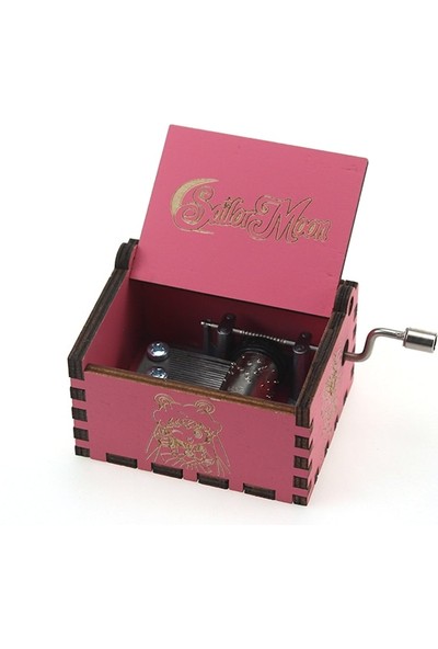 Fangqinghao Ahşap Temalı Retro Müzik Kutusu - Pembe (Yurt Dışından) Fangqinghao Ahşap Temalı Retro Müzik Kutusu - Pembe (Yurt Dışından)