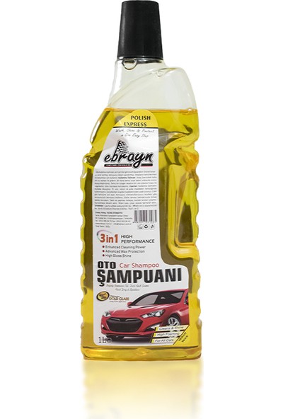 Ebrayn Köpüklü Konsantre Oto Yıkama Şampuanı Üst Kalite 1 Lt. Ebrayn Köpüklü Konsantre Oto Yıkama Şampuanı Üst Kalite 1 Lt.