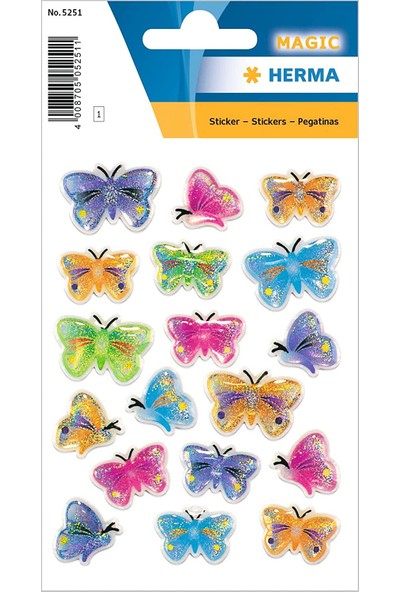 Hector Emporium Herma Magic Etiket Stone Kelebekler Hector Emporium Herma Magic Etiket Stone Kelebekler