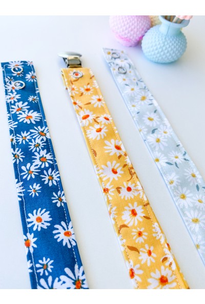 Le Petite Histoire 3'lü Emzik Askısı - Emzik Zinciri %100 Pamuk - Yıkanabilir Le Petite Histoire 3'lü Emzik Askısı - Emzik Zinciri %100 Pamuk - Yıkanabilir