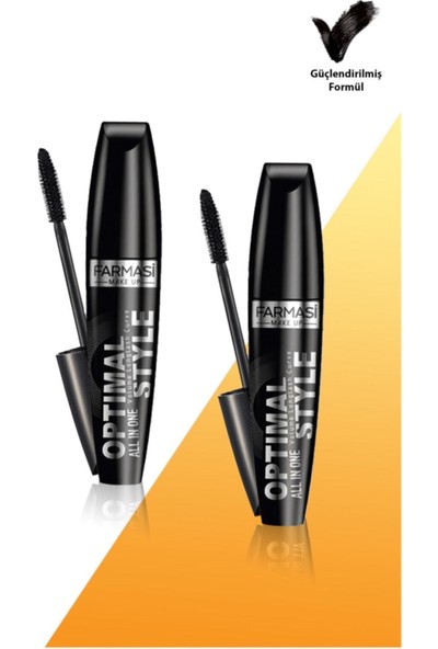 Farmasi Optimal Style Maskara-8ml 2 Adet Farmasi Optimal Style Maskara-8ml 2 Adet
