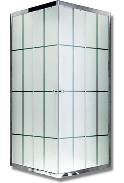 Durul Duşakabin Kare Kumlama Karomat Desen