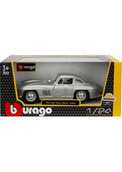 Bburago 1:24 Mercedes Benz 300 Sl 1954 - Gri Fiyatı