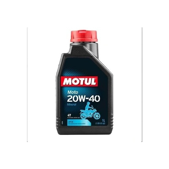 Motul Moto 20W/40 1 Litre 4 Zamanlı Mineral Motosiklet Yağı Fiyatı
