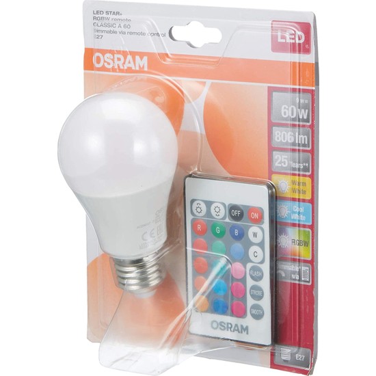 Berlin Shop Renk Değiştiren Uzaktan Kumandalı Led Ampul 9w Fiyatı
