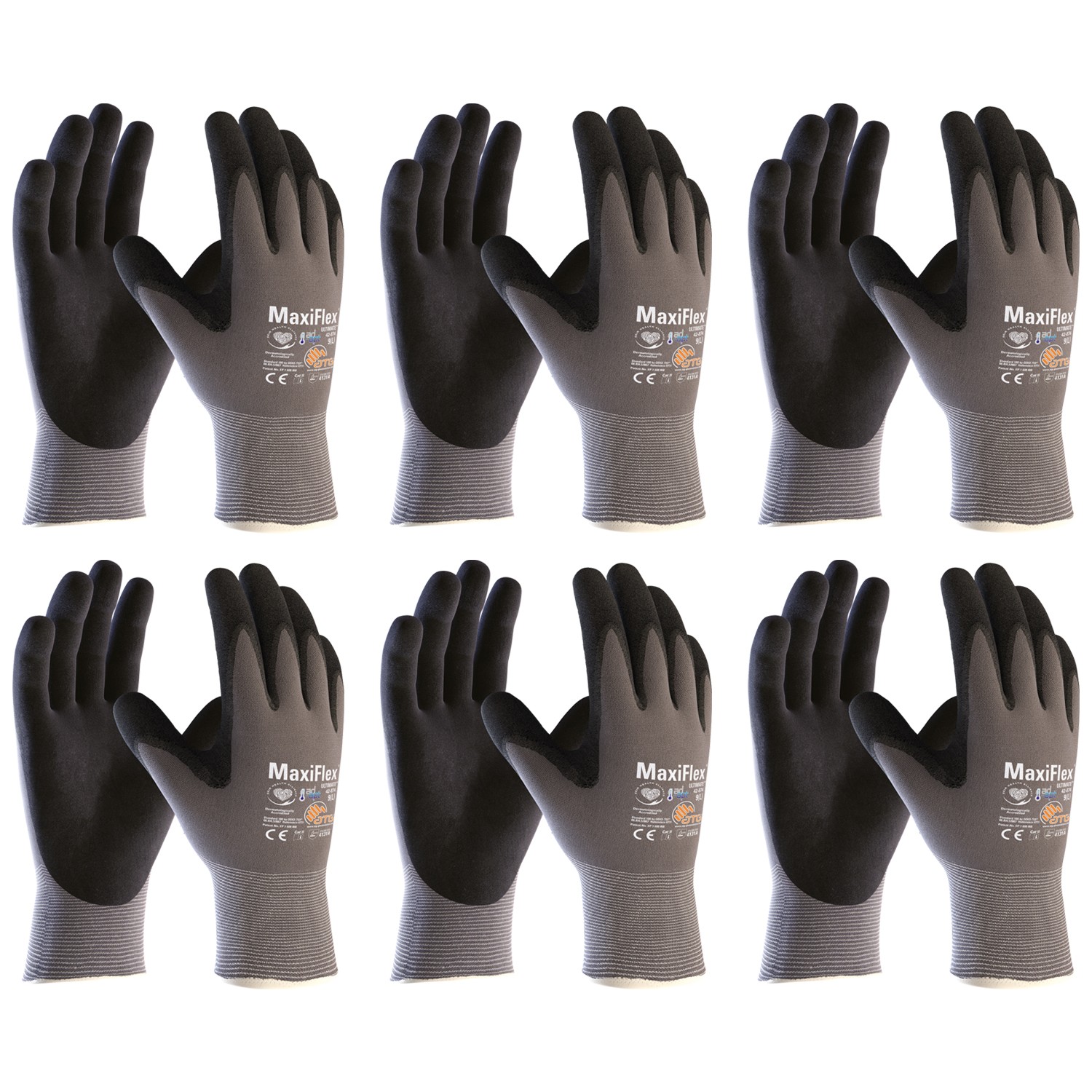 Atg Maxiflex Ultimate Ad-Apt 42-874 Iş Eldiveni No:9 6 Çift Fiyatı