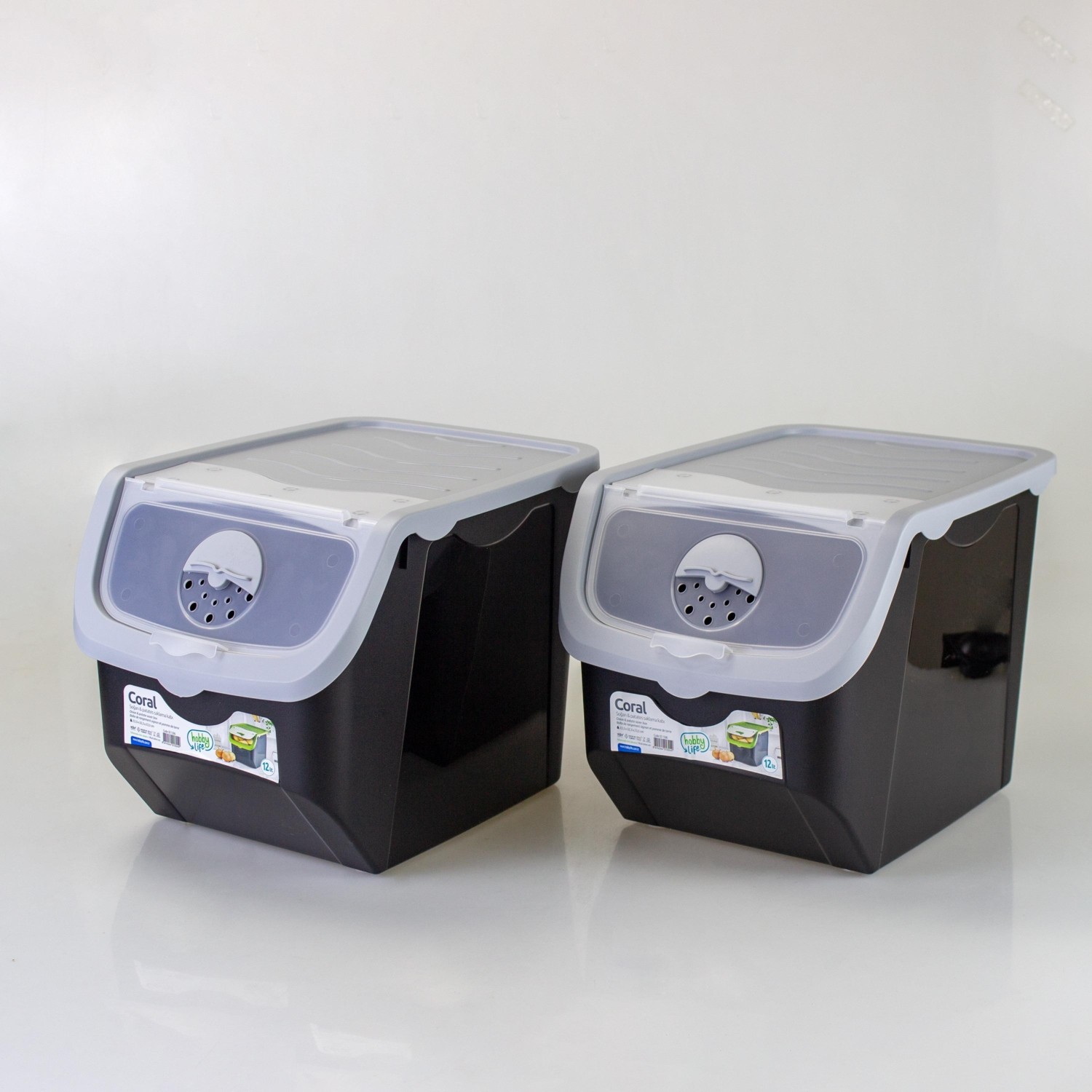 Hobby Life Mercan Soğan Patates Saklama Kutusu Siyah 12 Fiyatı