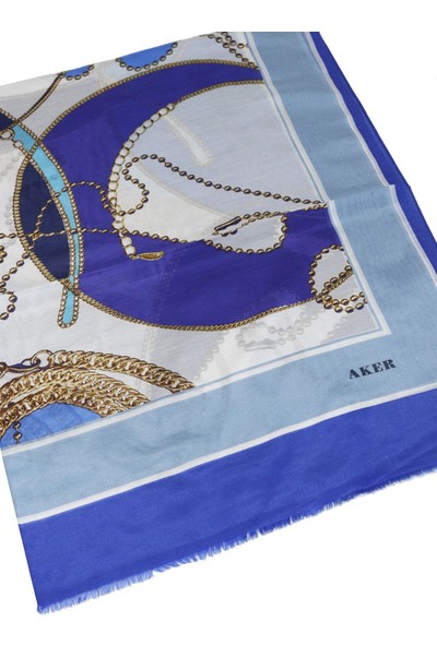 Aker Eşarp Mavi Kadın Etol 8088777423 Aker Eşarp Mavi Kadın Etol 8088777423