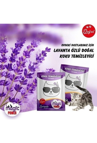 Lavanta Kokulu Toz Koku Giderici 25 gr