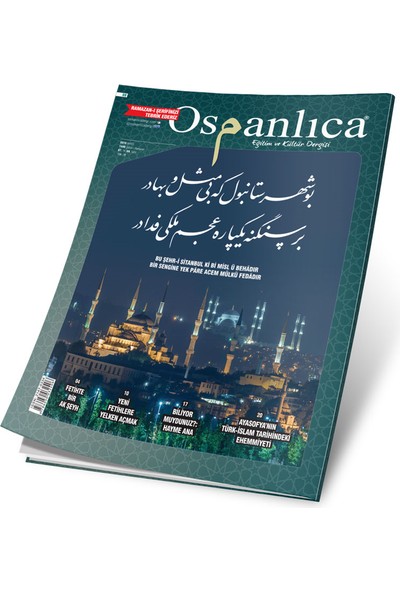 Mayıs 2019 Osmanlıca Dergisi Mayıs 2019 Osmanlıca Dergisi