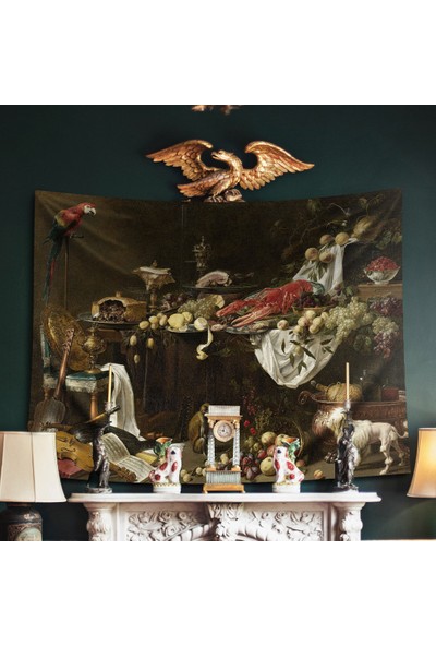Wallhang Banquet Still Life, 1644 Duvar Örtüsü 130 x 100 cm Wallhang Banquet Still Life, 1644 Duvar Örtüsü 130 x 100 cm