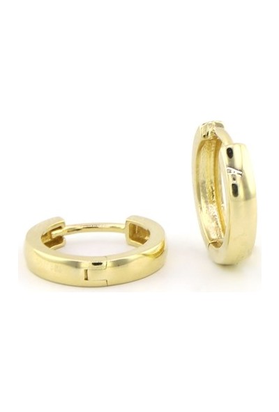 Altınkaynak 14 Ayar Halka Altın Küpe