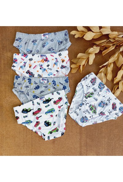 Miya Kids World 5 Li Erkek Çocuk Slip Külot Renkli (Uygunpaket) Miya Kids World 5 Li Erkek Çocuk Slip Külot Renkli (Uygunpaket)