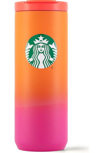 Turuncu Pembe Termos 355ML
