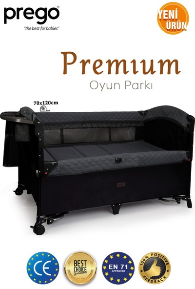 Prego Premium Anne Yanı Oyun Parkı 70*120 cm 8048