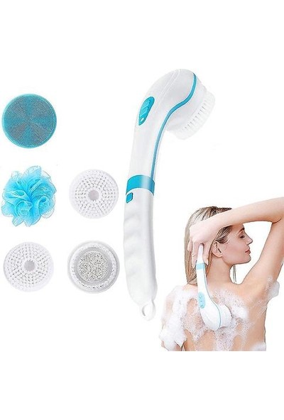 Xinh 5 1 Elektrikli Banyo Duş Fırçası El Masaj Vücut Fırçası (Yurt Dışından) Xinh 5 1 Elektrikli Banyo Duş Fırçası El Masaj Vücut Fırçası (Yurt Dışından)