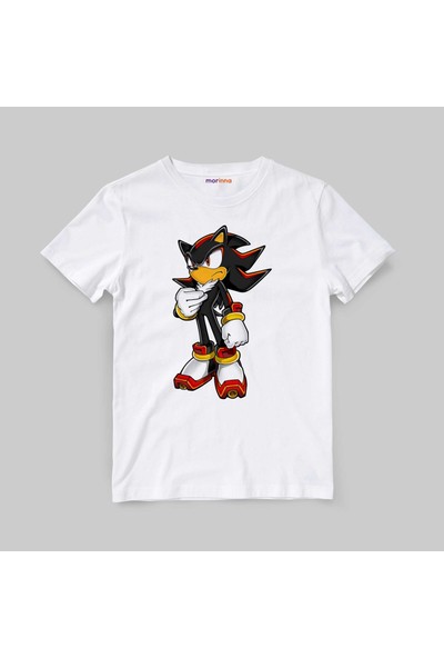 Morinna Sonic Kirpi Shadow Unisex Çocuk Tişört T-Shirt Mr-16