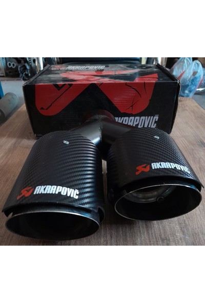 Akrapovic Akrapoviç 90 mm Çiftli Sağ Içi Krom