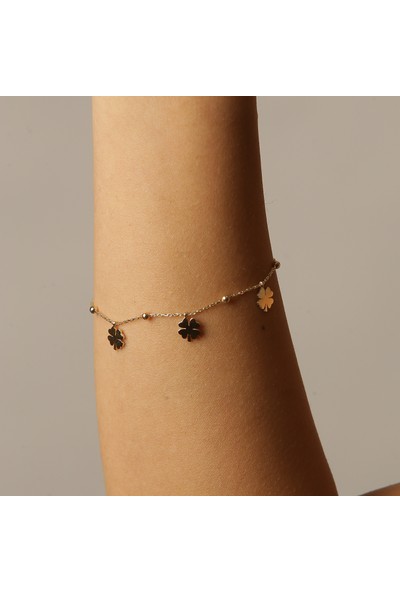 Yazar Mücevherat Yonca Bileklik Yazar Mücevherat Yonca Bileklik