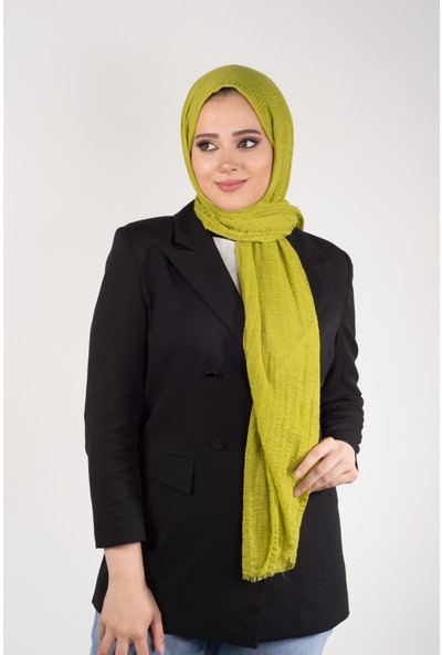 Vierona Bürümcük Şal Yağ Yeşili Vierona Bürümcük Şal Yağ Yeşili