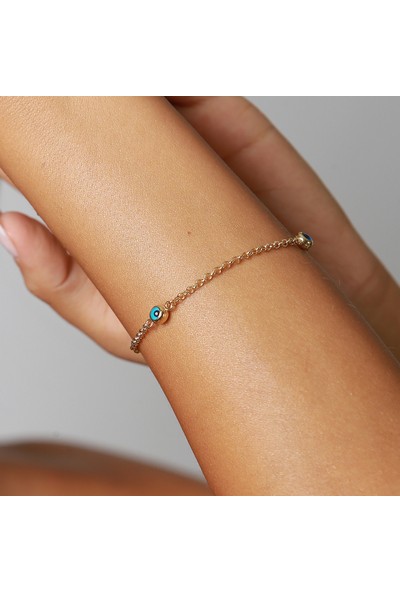 Yazar Mücevherat Nazar Boncuklu Bileklik Yazar Mücevherat Nazar Boncuklu Bileklik