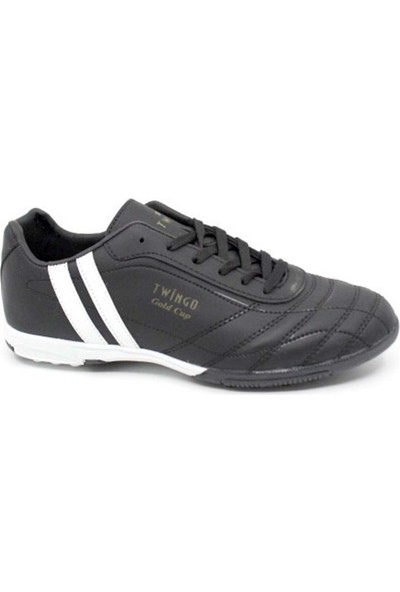 Moda Ayakkabı 7891 Erkek Siyah Halı Saha Ayakkabı