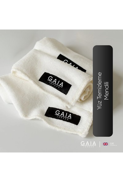 Gaia London Makyaj ve Yüz Temizleme Havlusu Gaia London Makyaj ve Yüz Temizleme Havlusu