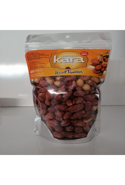 Çerezci Kara Kavrulmuş Tuzlu Yer Fıstığı