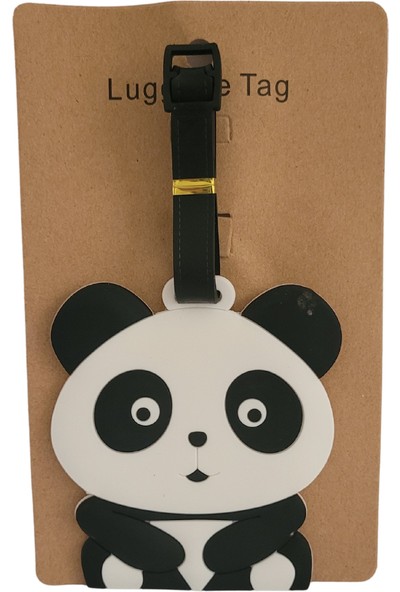 Elefante Luggages Valiz Etiketi (Panda) Elefante Luggages Valiz Etiketi (Panda)