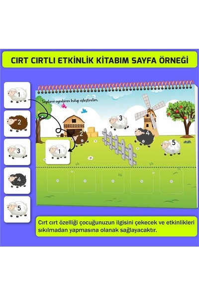 Konuşma ve Dikkati Geliştiren Cırt Cırtlı Etkinlik Kitabım (16-24 Ay) Konuşma ve Dikkati Geliştiren Cırt Cırtlı Etkinlik Kitabım (16-24 Ay)