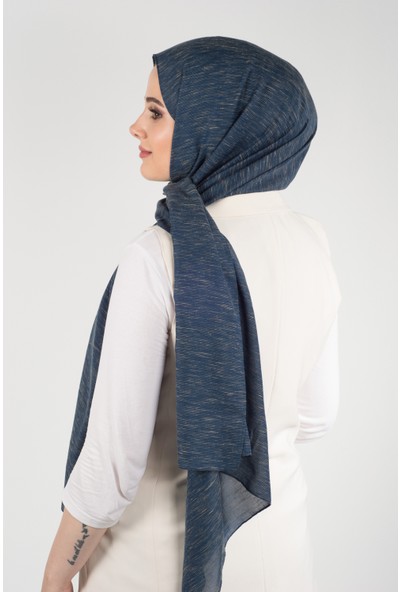Vierona Nopelin Şal Lacivert Vierona Nopelin Şal Lacivert