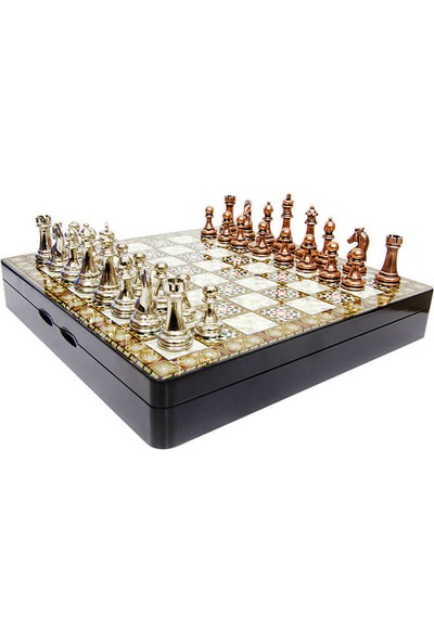 E&S Global Zamak Lüks Satranç Seti S