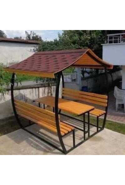 Japon Çatı Model Ahşap Kamelya/çardak Piknik Masası (6 Kişilik) Jkç6-96 Japon Çatı Model Ahşap Kamelya/çardak Piknik Masası (6 Kişilik) Jkç6-96