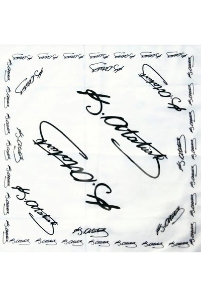 Çapa K. Atatürk Imzalı Bandana Çapa K. Atatürk Imzalı Bandana