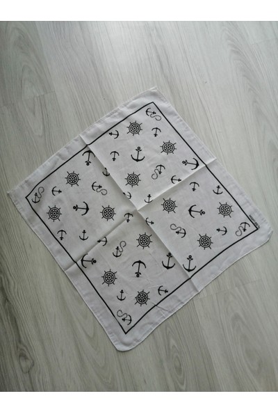 Çapa Dümen Desen Bandana Çapa Dümen Desen Bandana