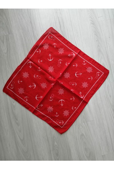 Çapa Dümen Desen Bandana Çapa Dümen Desen Bandana
