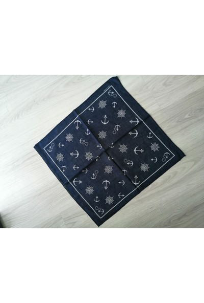 Çapa Dümen Desen Bandana Çapa Dümen Desen Bandana