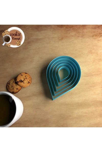 Cookie Konsept Polimer Kil/ Kurabiye Kalıbı - ÇOKLU SET / DAMLA #15 Cookie Konsept Polimer Kil/ Kurabiye Kalıbı - ÇOKLU SET / DAMLA #15